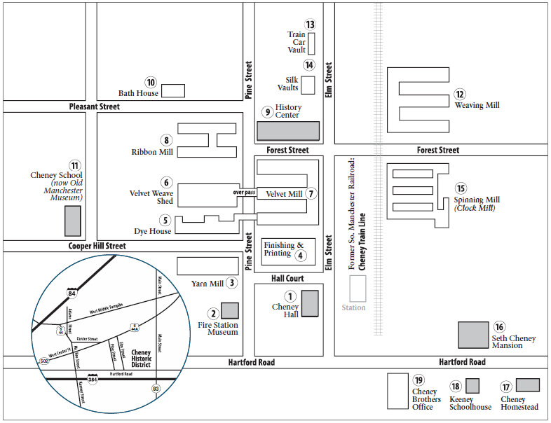 The Cheney Brothers Historic District – Cheney Cemetery Association